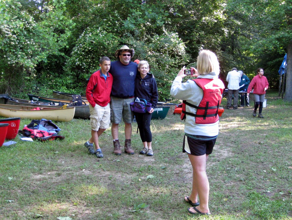 Paddlers Explore Tar River in Franklin County | Tar River Land Conservancy