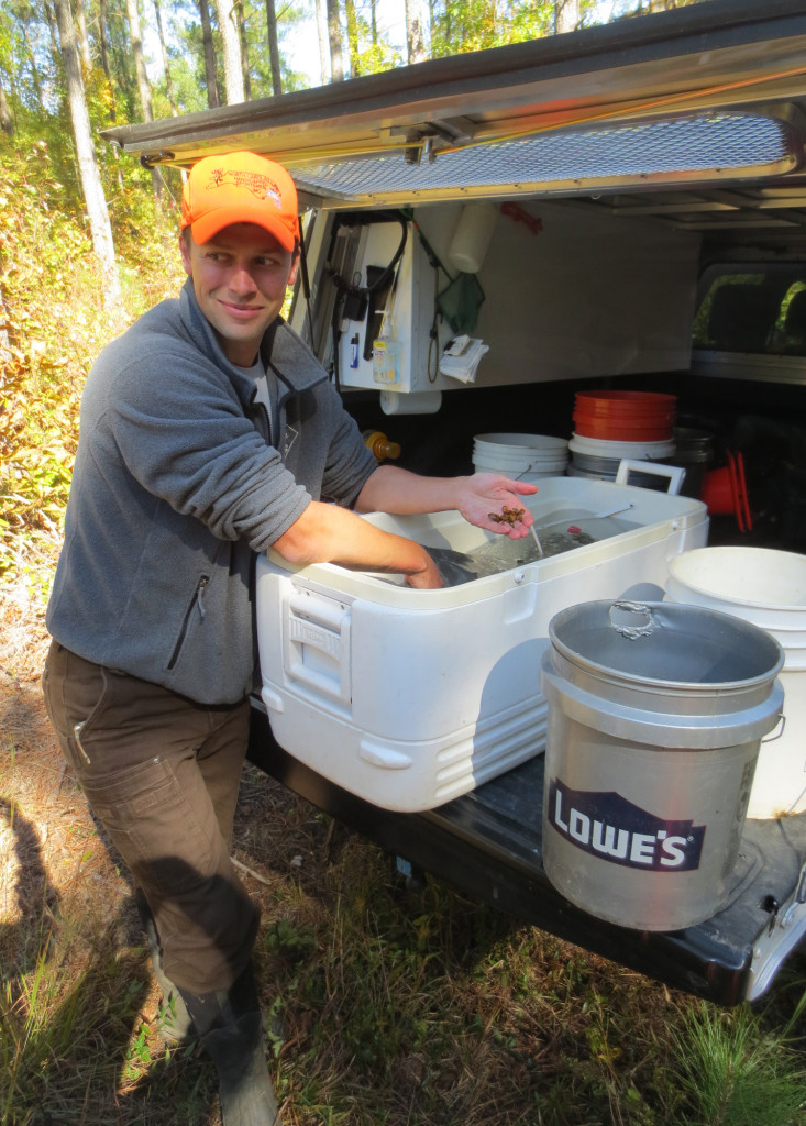 Endangered Mussels Released in Fishing Creek | Tar River Land Conservancy